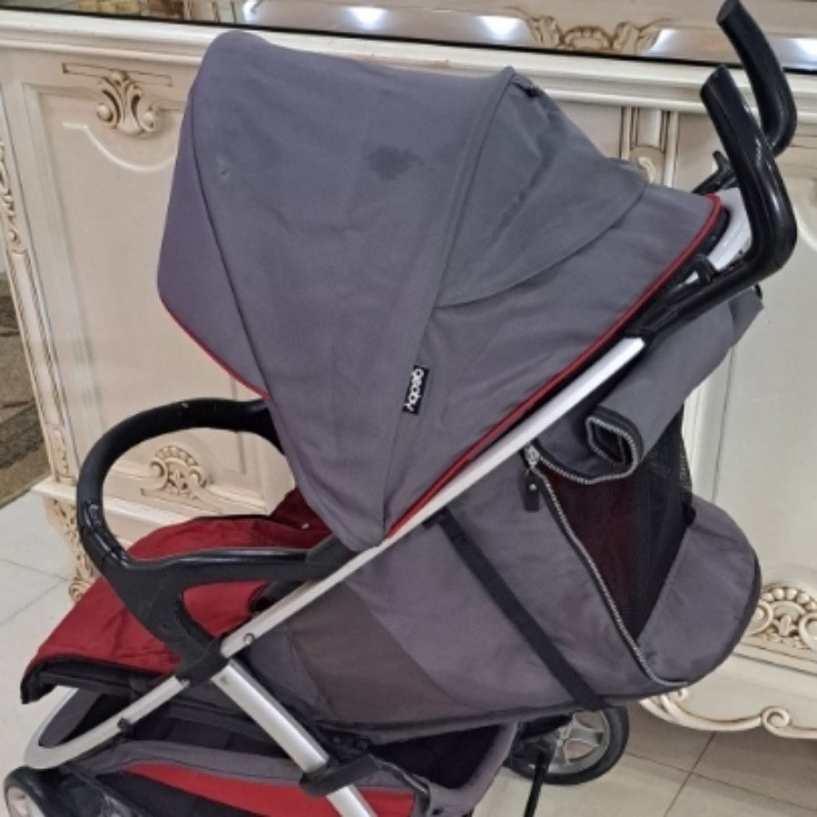 کمدا | قیمت و خرید کالسکه خارجی مارک geoby رنگ قرمز